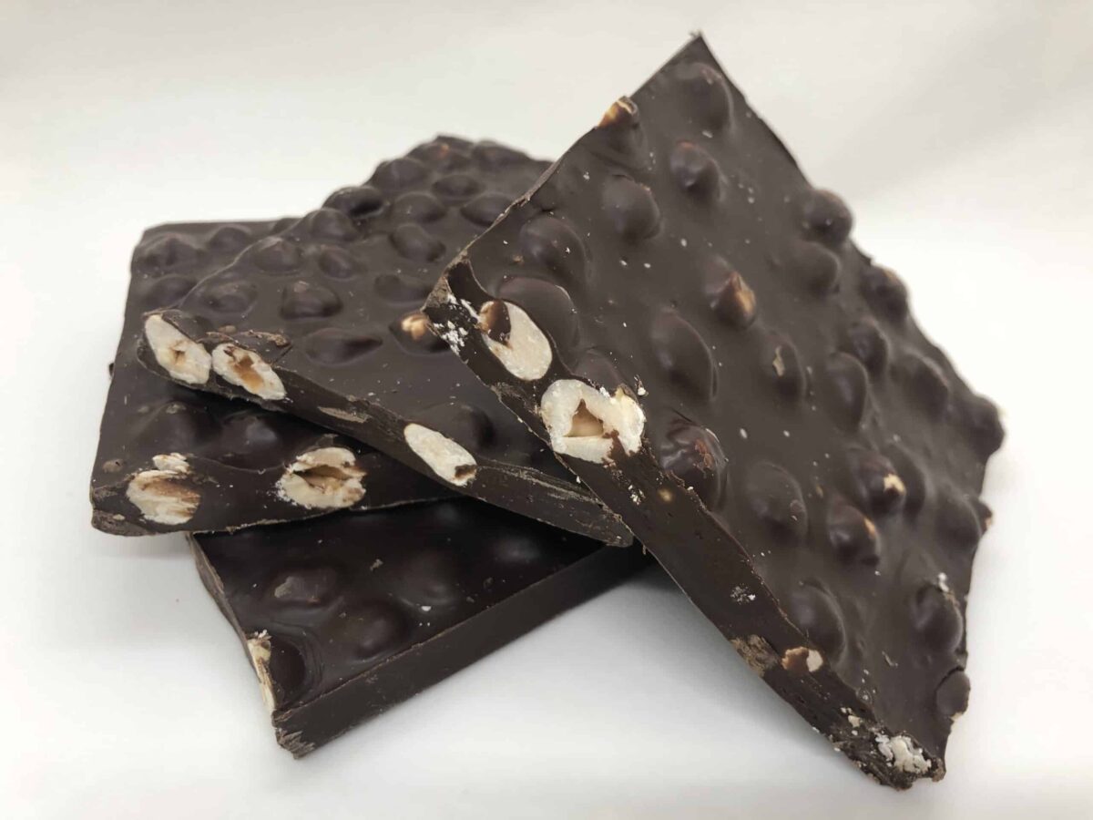 Chocolate negro con frutos secos artesano | Abuela ili